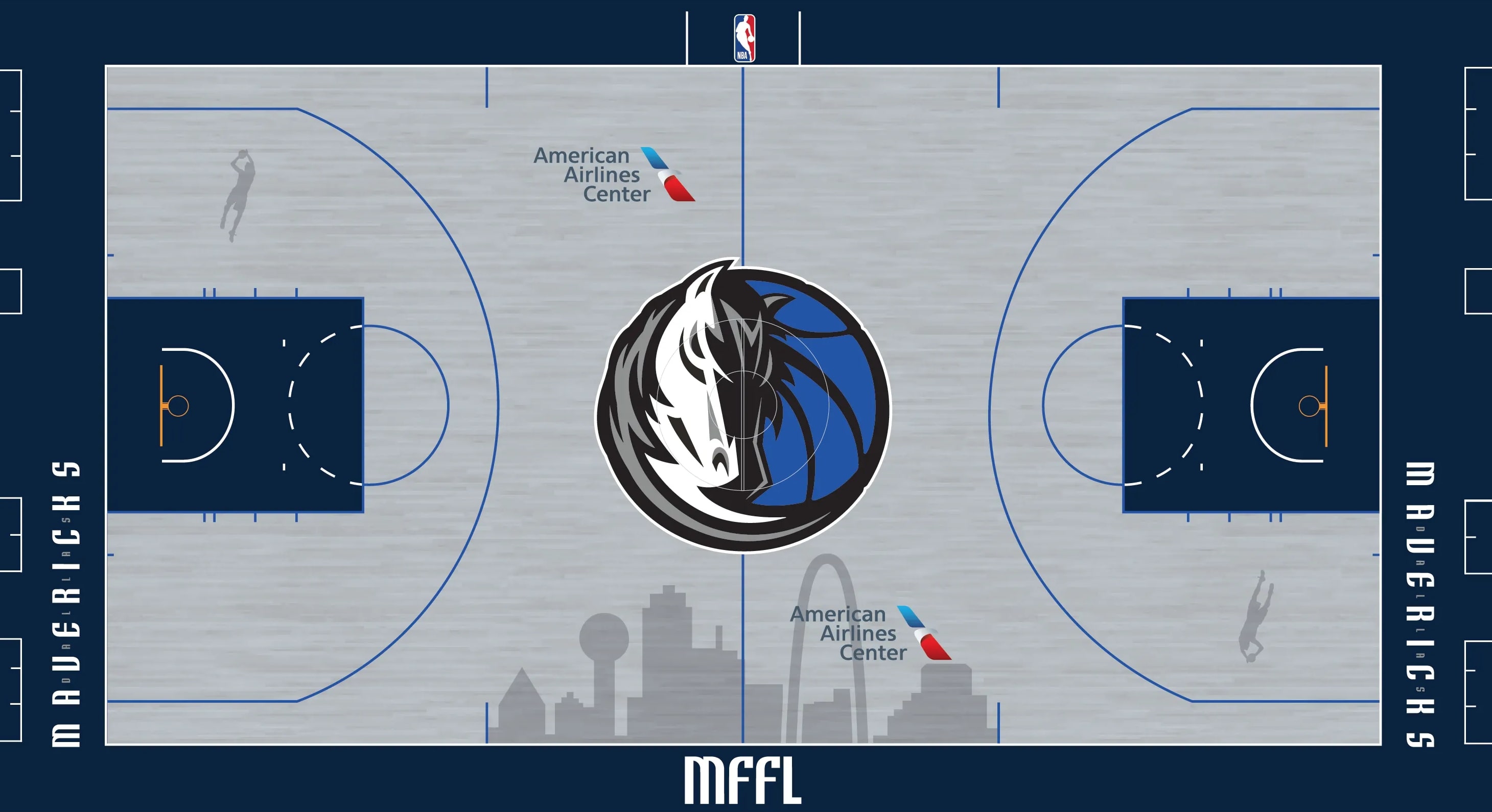 Dallas Mavericks Courts