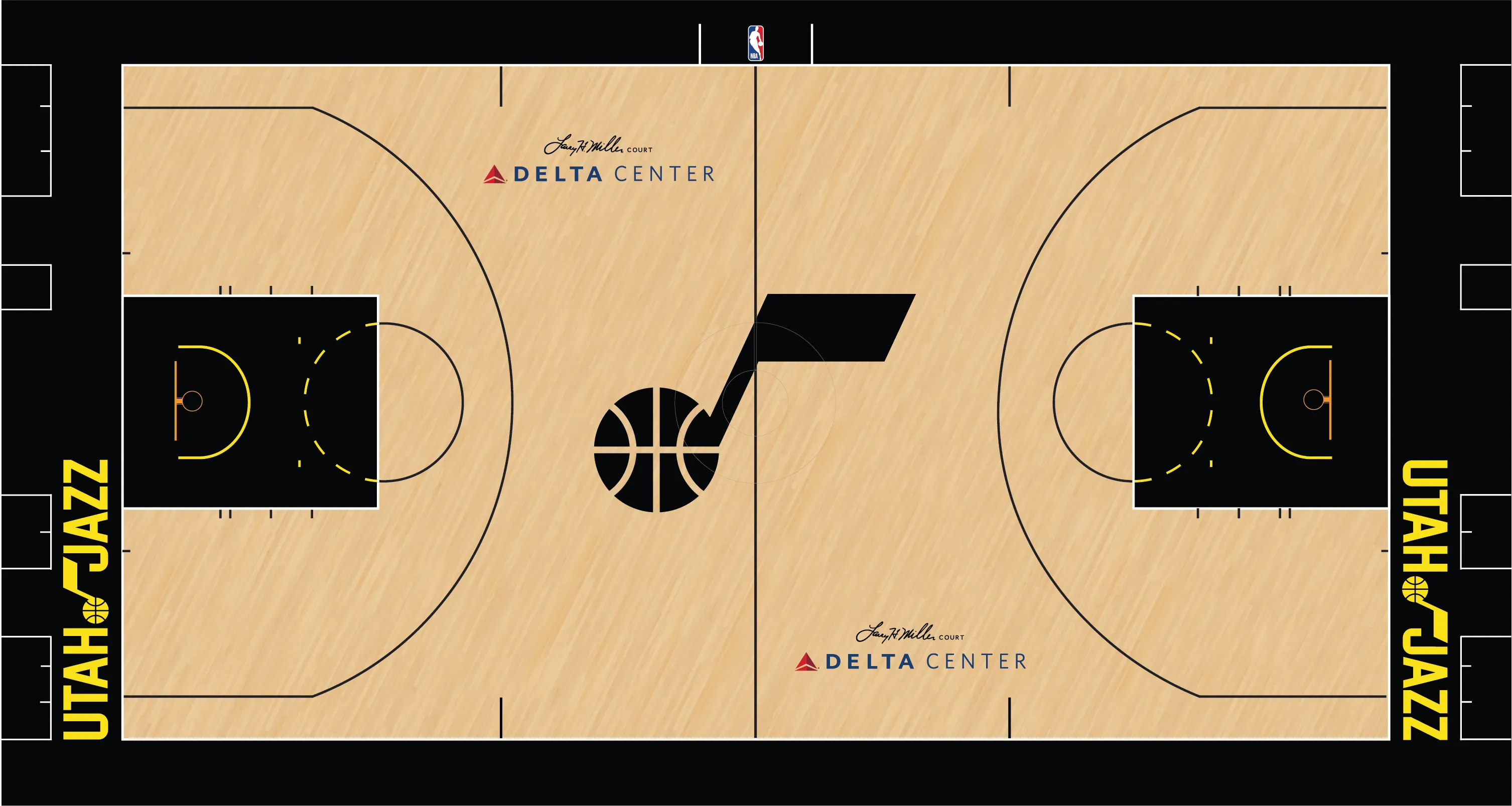 Utah Jazz Courts