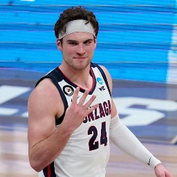 Corey Kispert - Career in Shirts